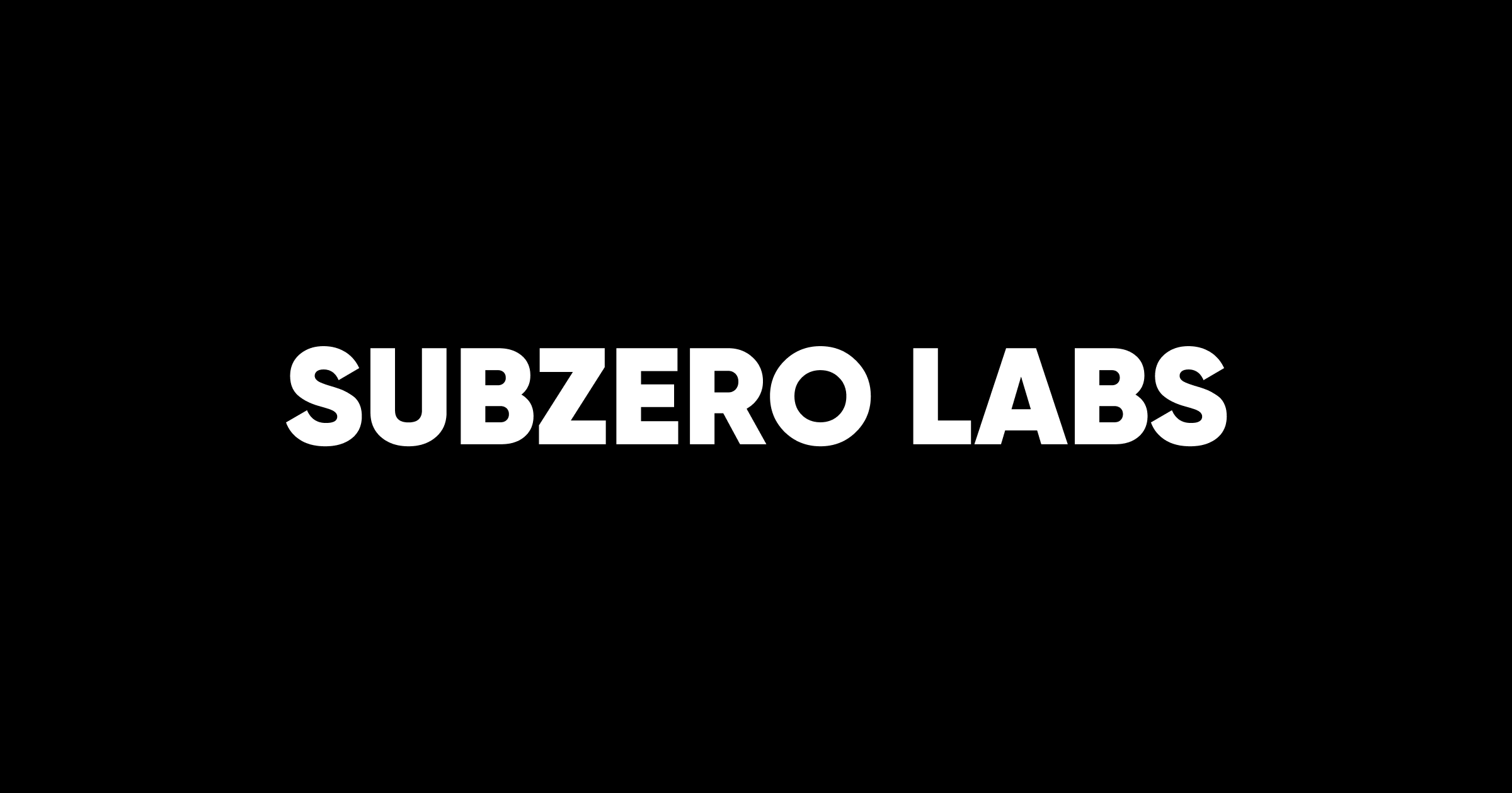Subzero Labs - Building Next-Gen Infrastructure.